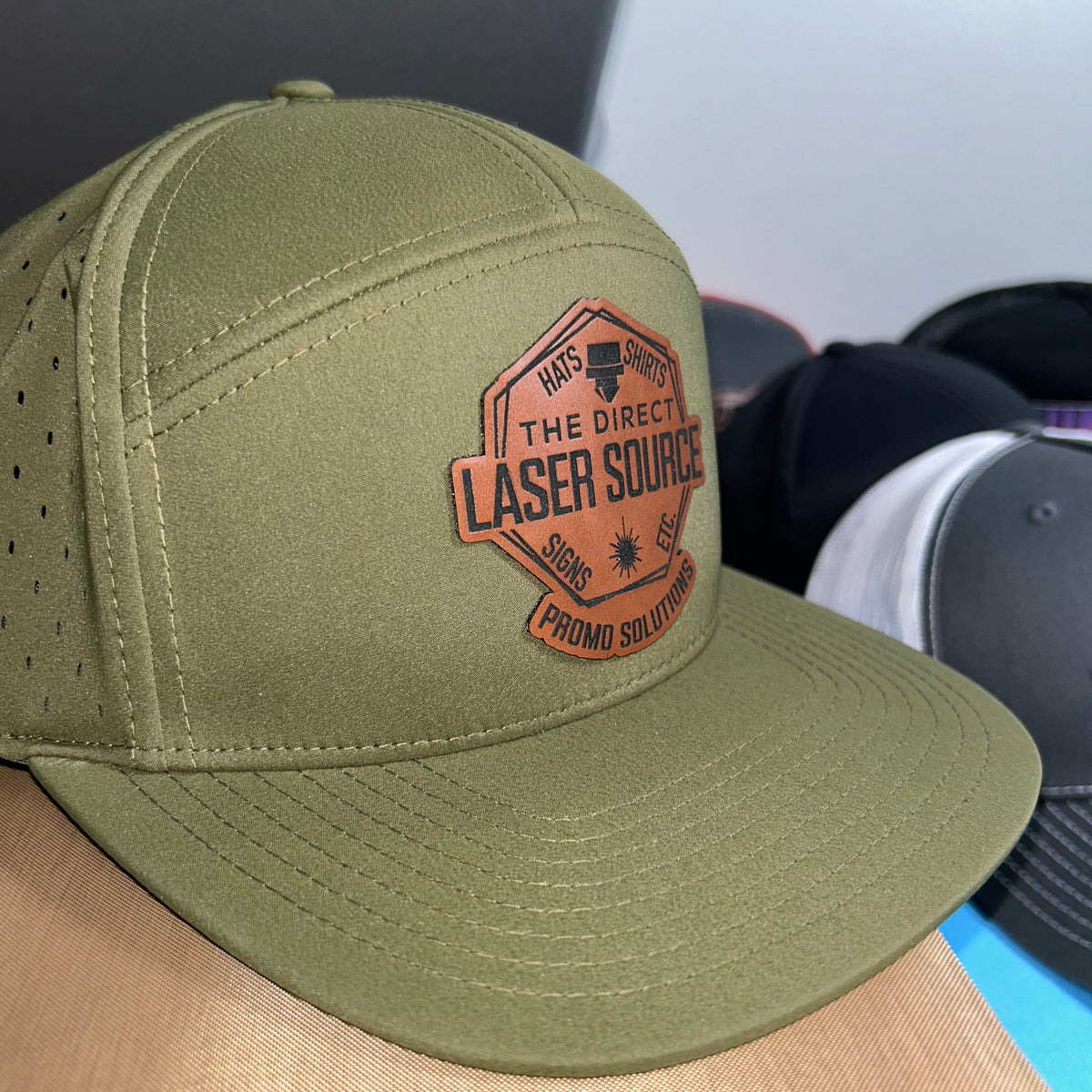 Customized Richardson Hats with Leather Patch | TDLS – The Direct Laser ...